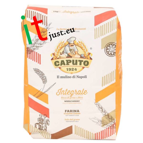 Farina Tipo Integrale MULINO CAPUTO 5 KG | Farine Antimo Caputo | ITjust.eu